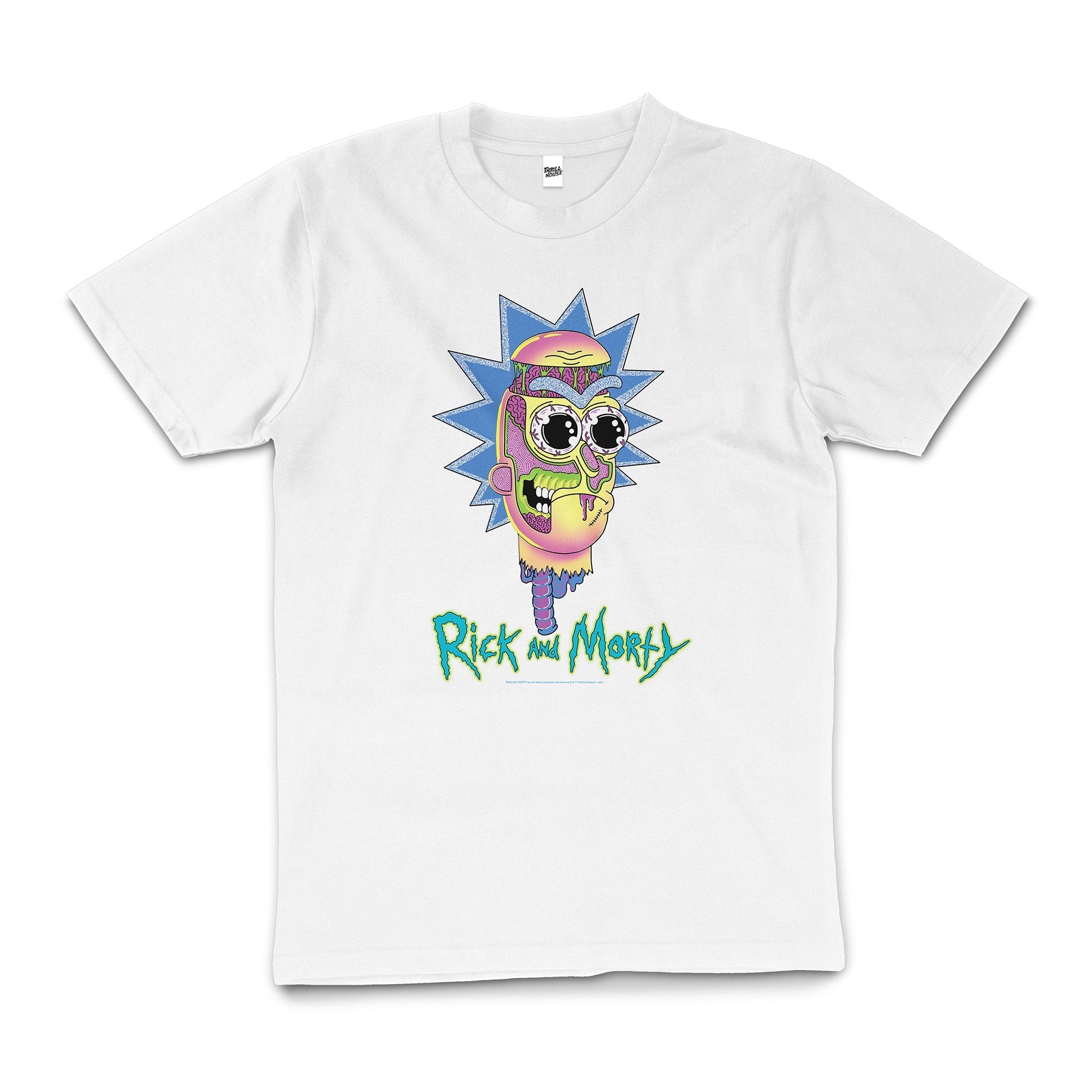 Rick And Morty Rick Sanchez Anatomy Funny Cartoon Licensed Cotton T-Sh