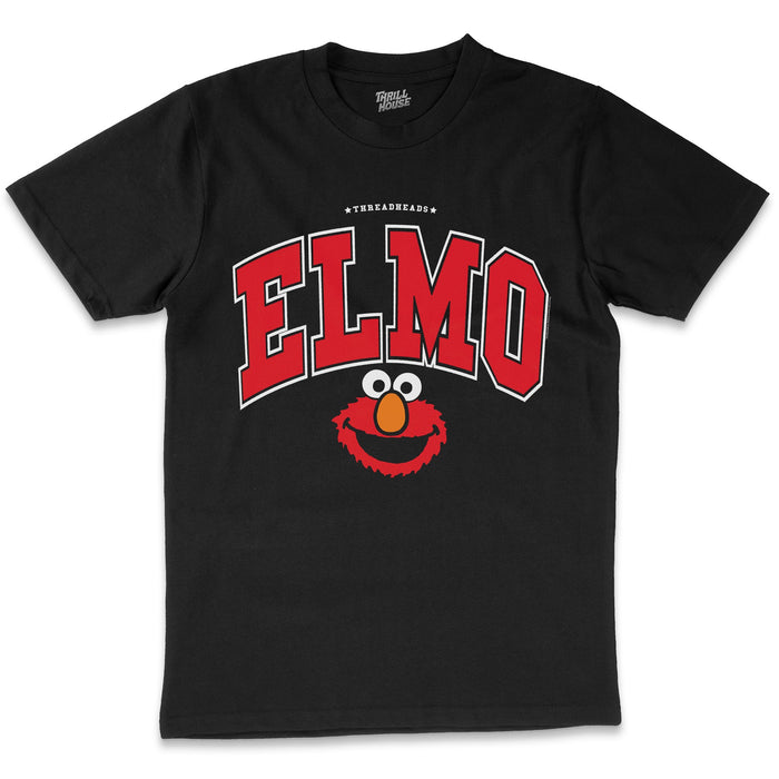 Sesame Street Elmo College Classic Retro Vintage Educational Puppet TV